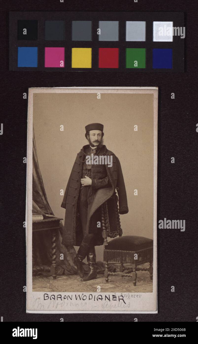 Baron Wodianer Ludwig Angerer (1827—1879), Photographer Wien Museum ...