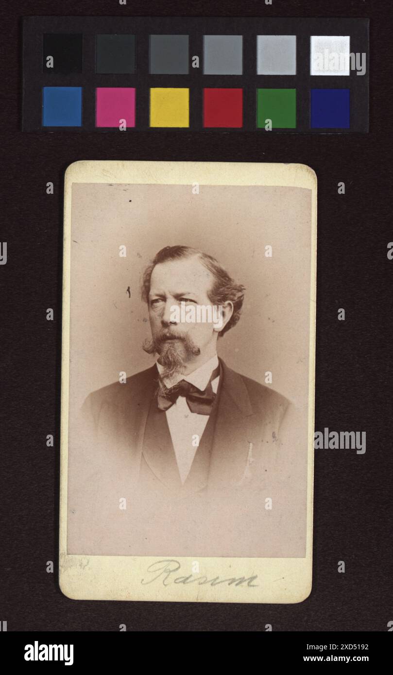 Carl Rasim ? F. Steiner, Photographer Wien Museum, Scan, portrait, man ...