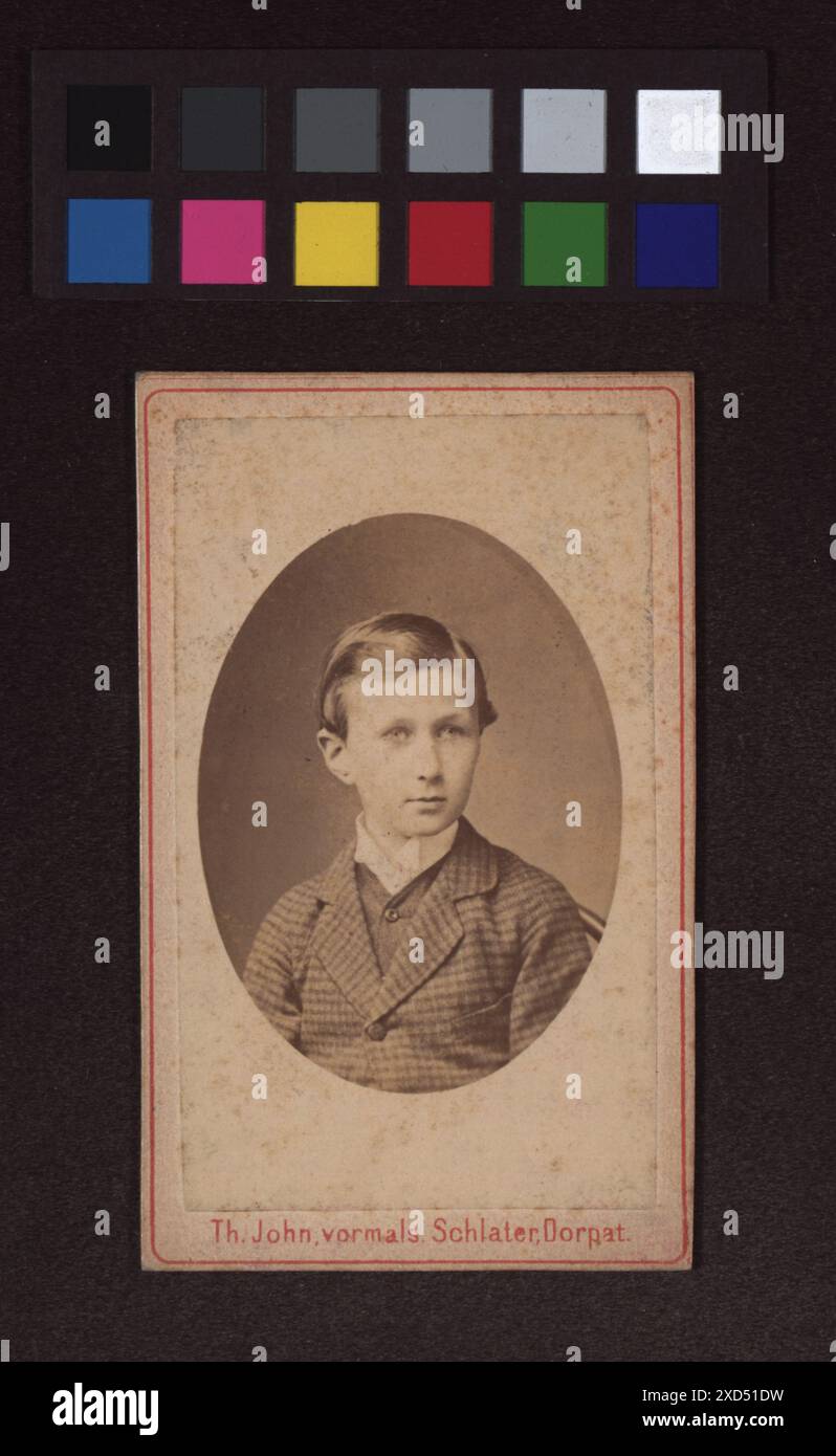 Alexis Pabst (Sohn der Dichterin Helene Papst) Theodor John († 1894 ...