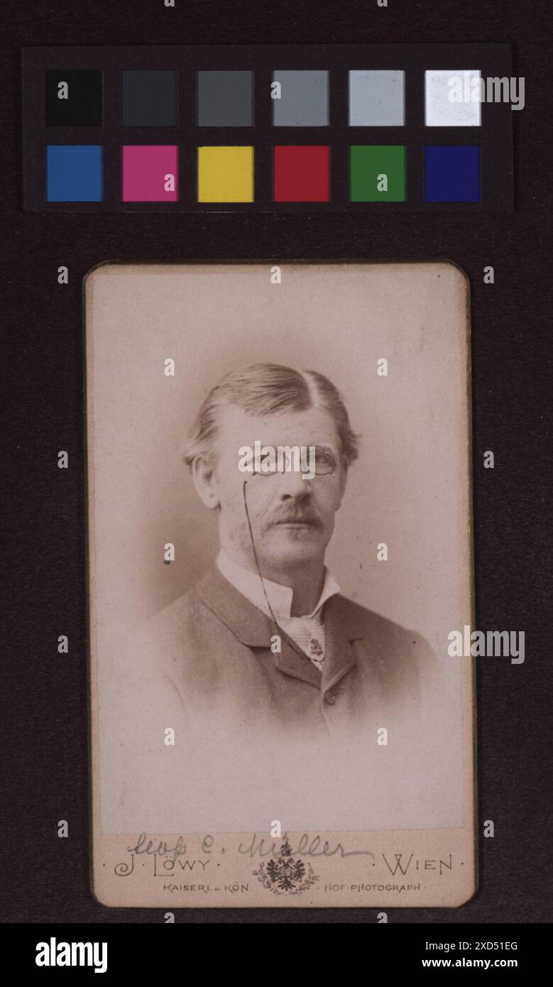 Leopold Carl Müller (1834-1892), Maler, Zeichner Josef Löwy (1835—1902 ...