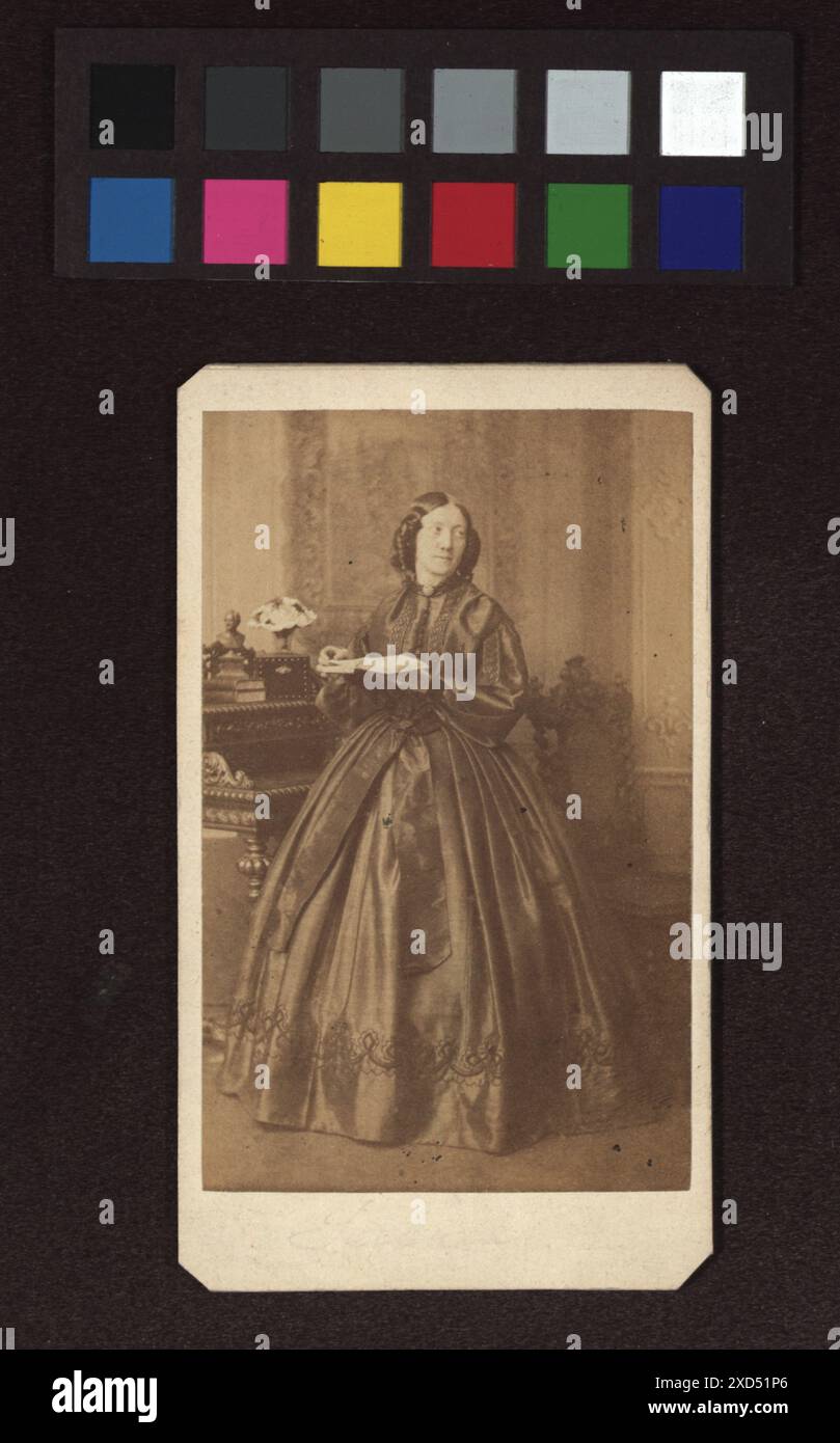 Portrait of Marie Seebach (1829-1897), a German actress and opera ...