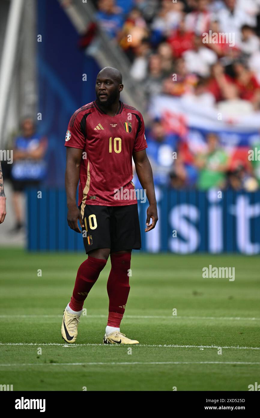 FRANKFURT AM MAIN, GERMANY - JUNE 17: Romelu Lukaku during the UEFA ...
