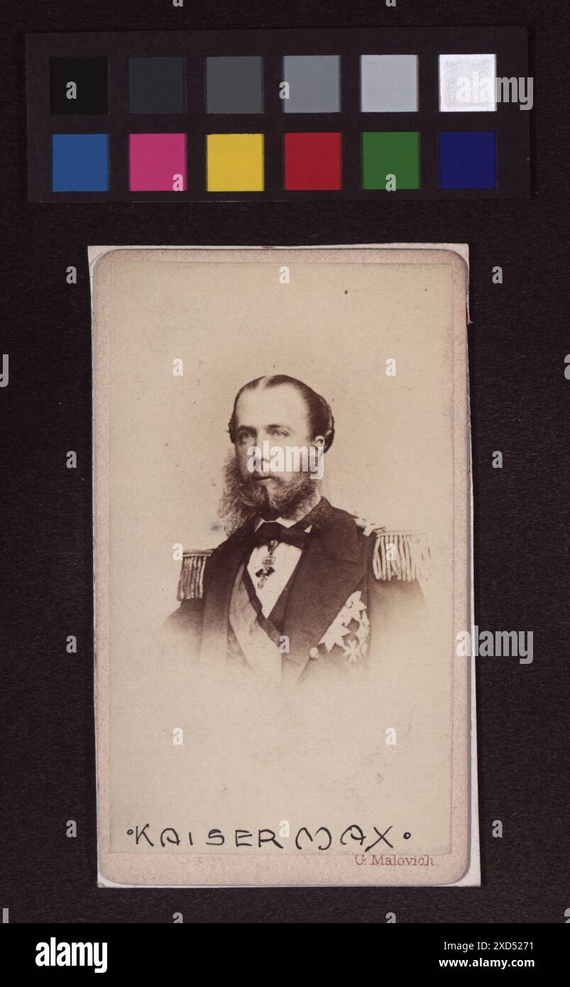 Erzherzog Ferdinand von Österreich, als Maximilian I. Kaiser von Mexiko ...