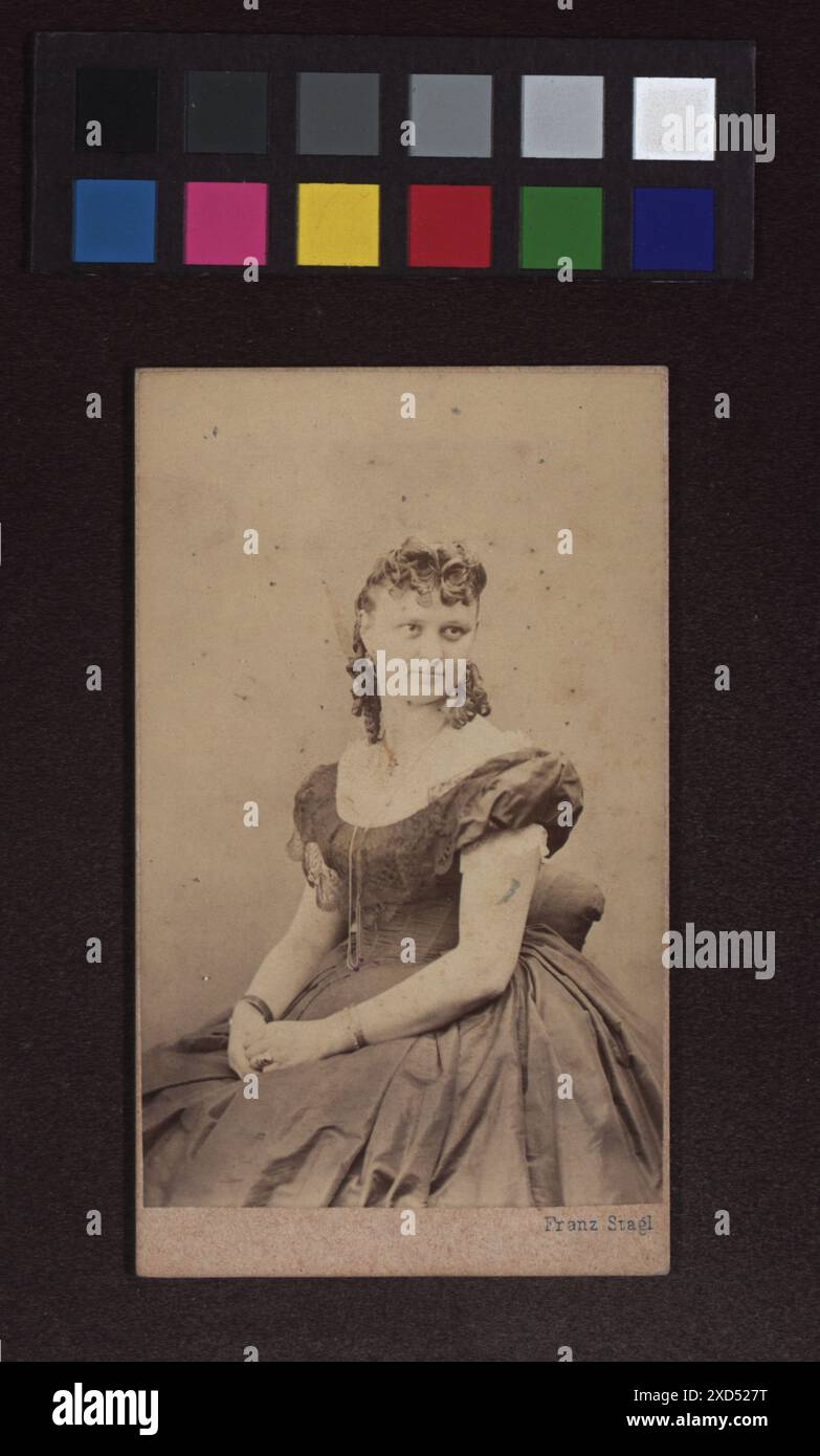 Maria Nagel, geb. Baumann, Gattin von Ignaz Nagel (1831-1872 ...