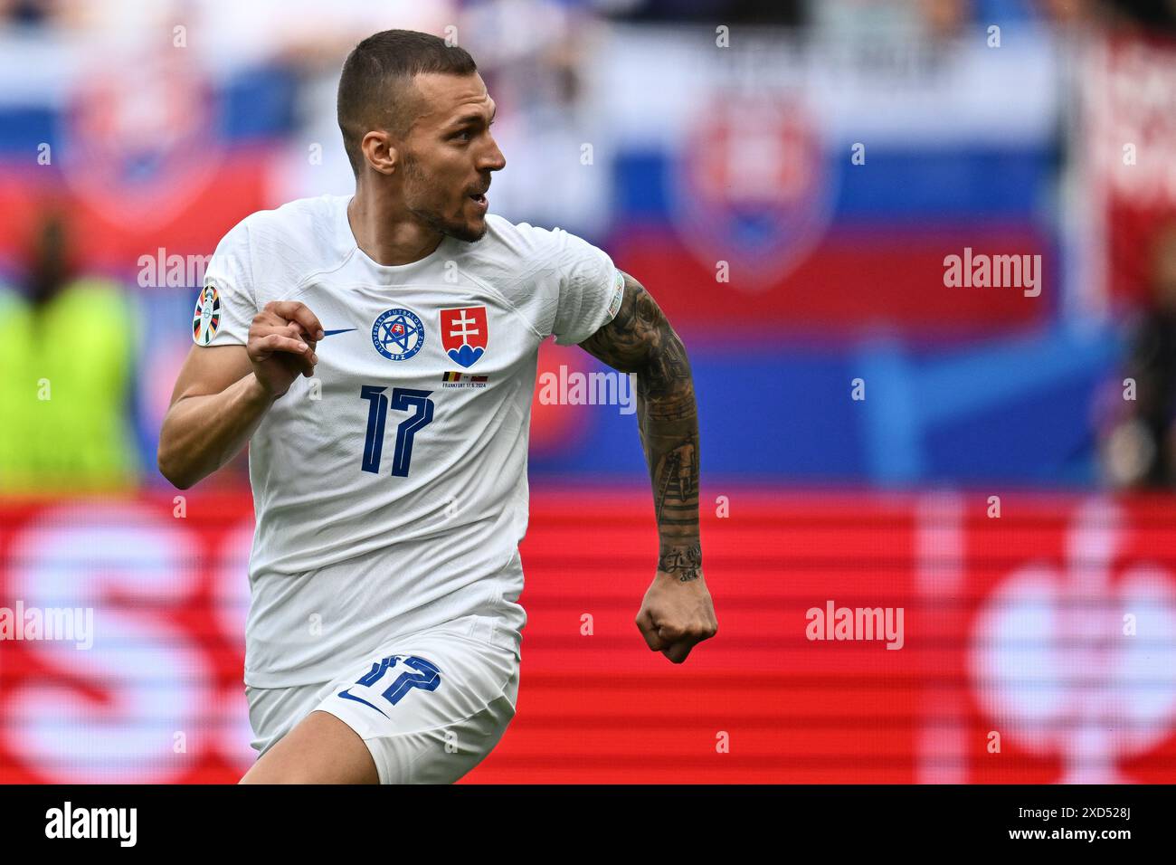 FRANKFURT AM MAIN, GERMANY - JUNE 17: Lukas Haraslin during the UEFA ...