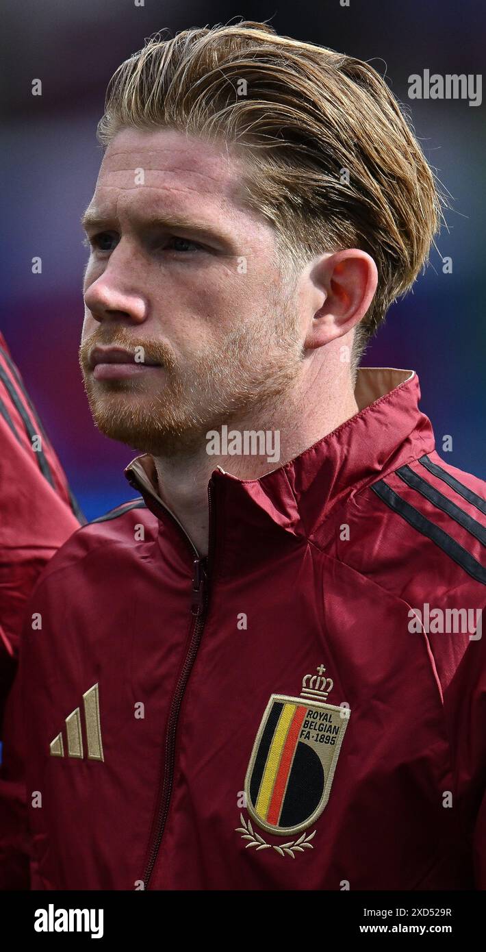 FRANKFURT AM MAIN, GERMANY - JUNE 17: Kevin De Bruyne during the UEFA ...