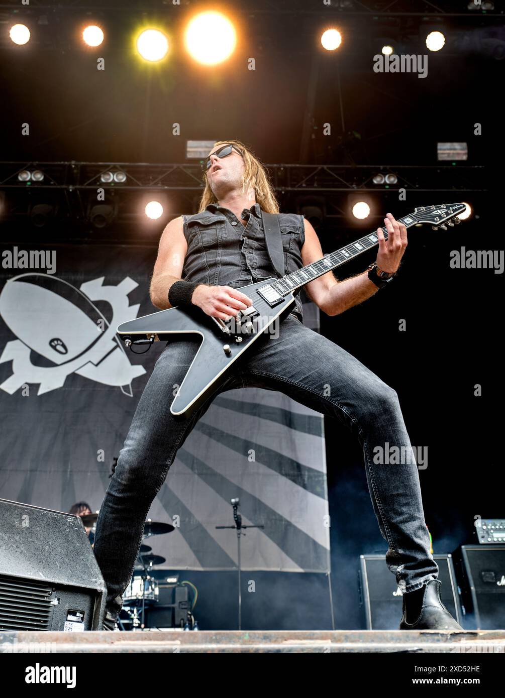 Copenhagen, Denmark. 20th June, 2024. The German band Die Krupps on the ...