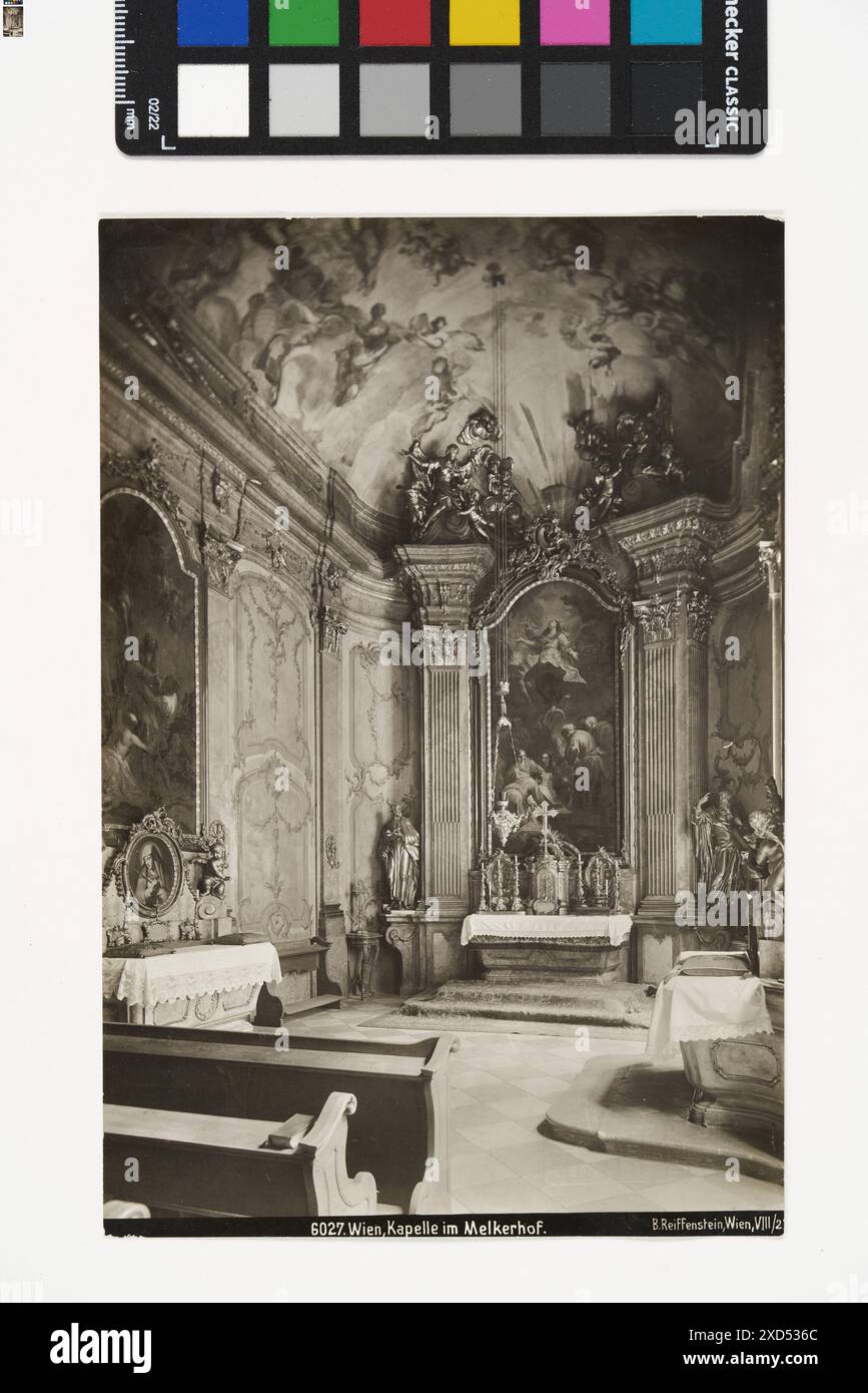 1., Schottengasse 3-3A - Melker Hof - Melkerhofkapelle - Innenansicht ...