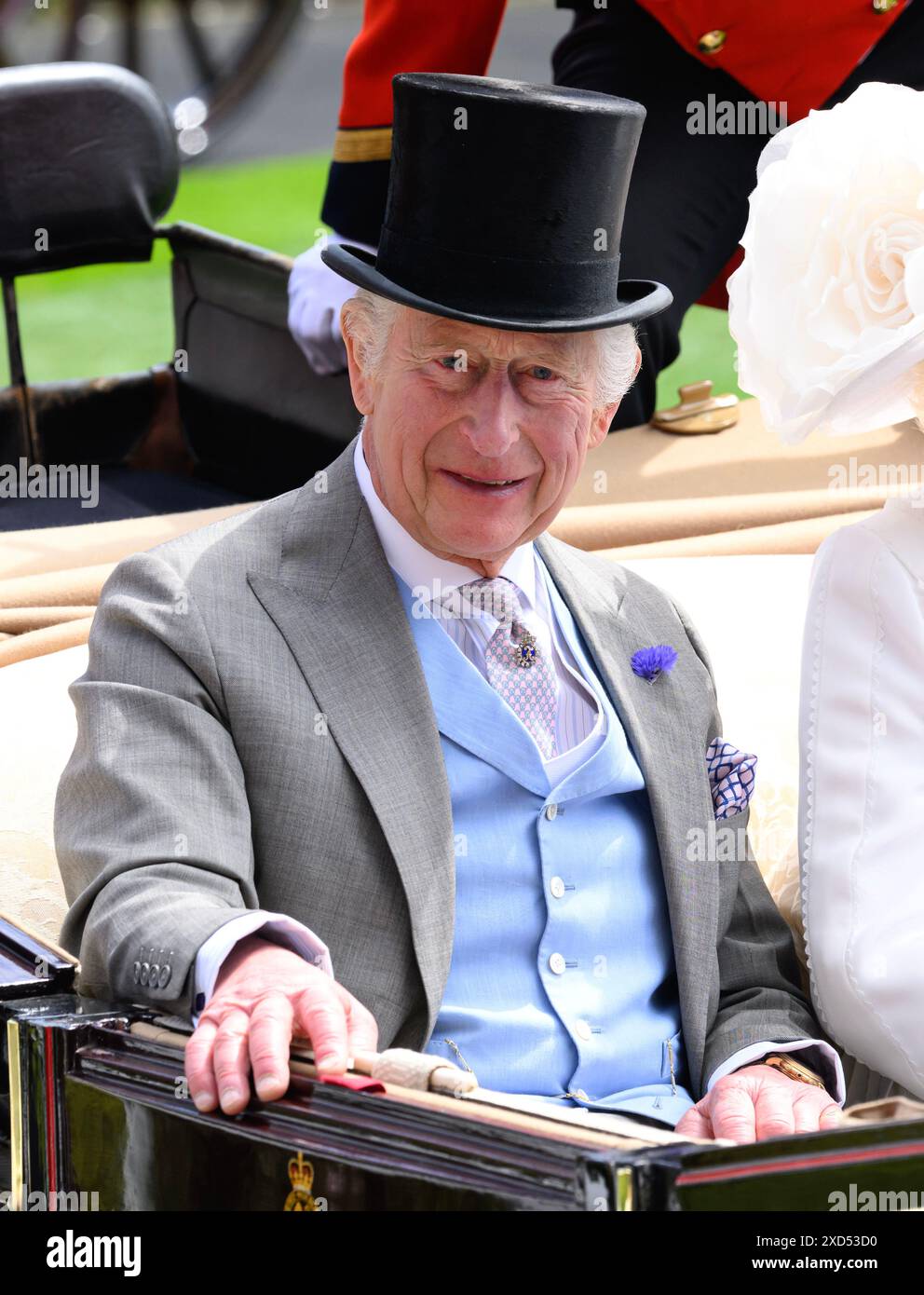 Royal ascot 2024 king charles hi-res stock photography and images - Alamy