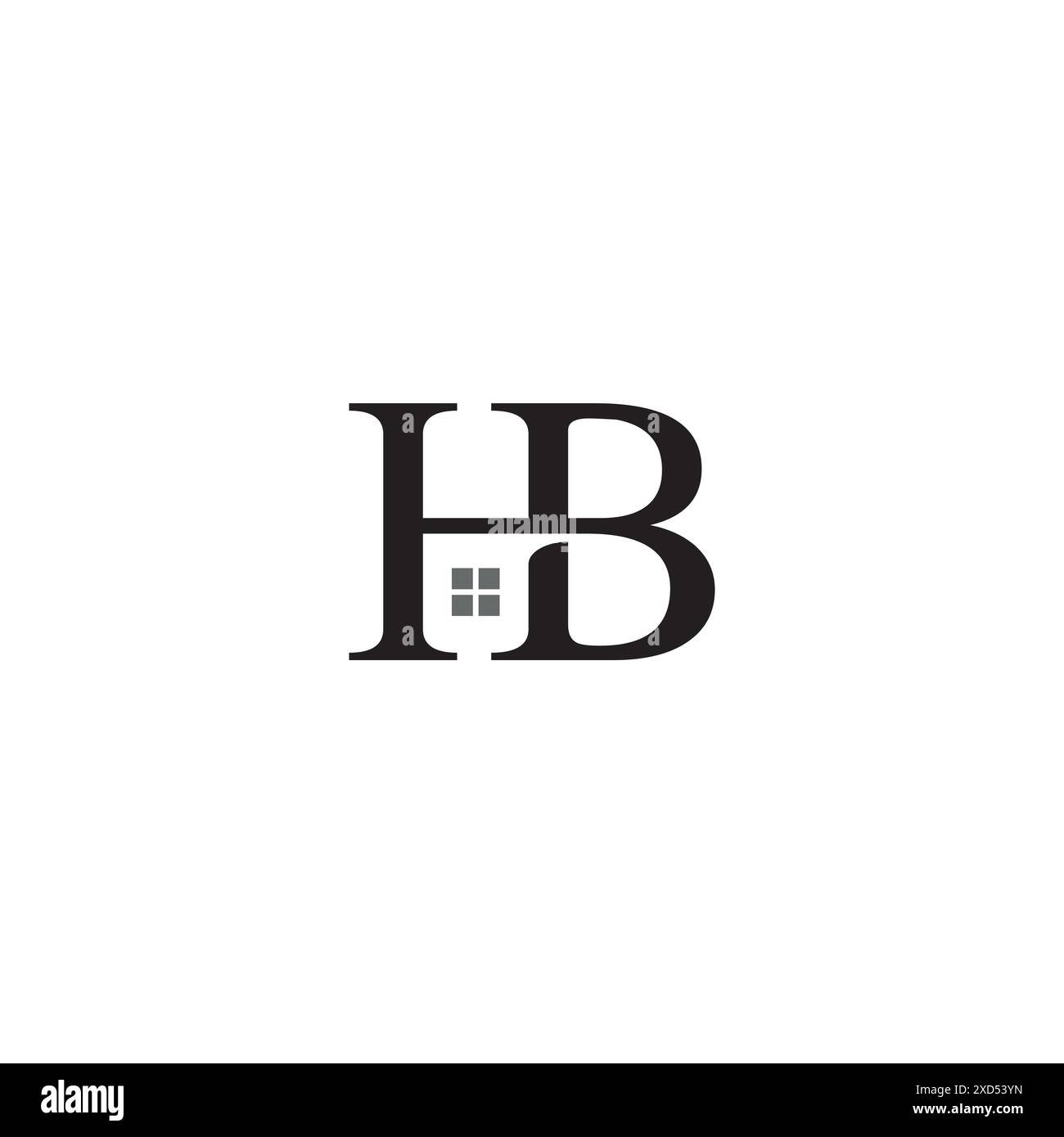 B h design Cut Out Stock Images & Pictures - Alamy