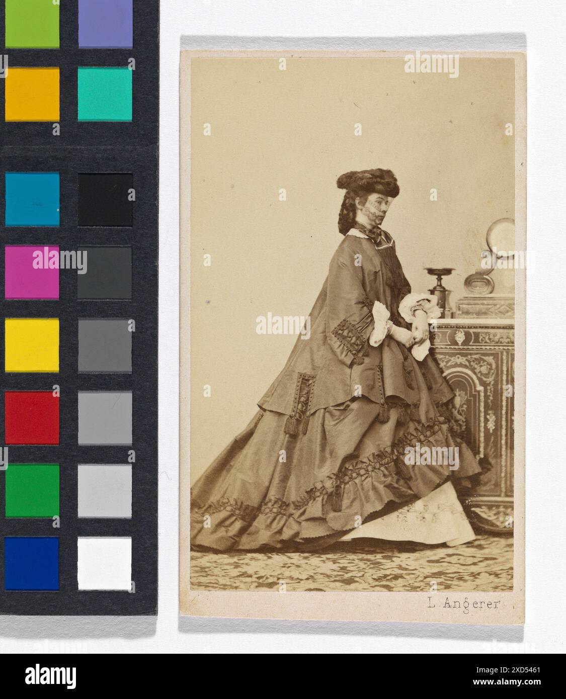 Kaiserin Elisabeth von Österreich-Ungarn (1837-1898) Ludwig Angerer ...