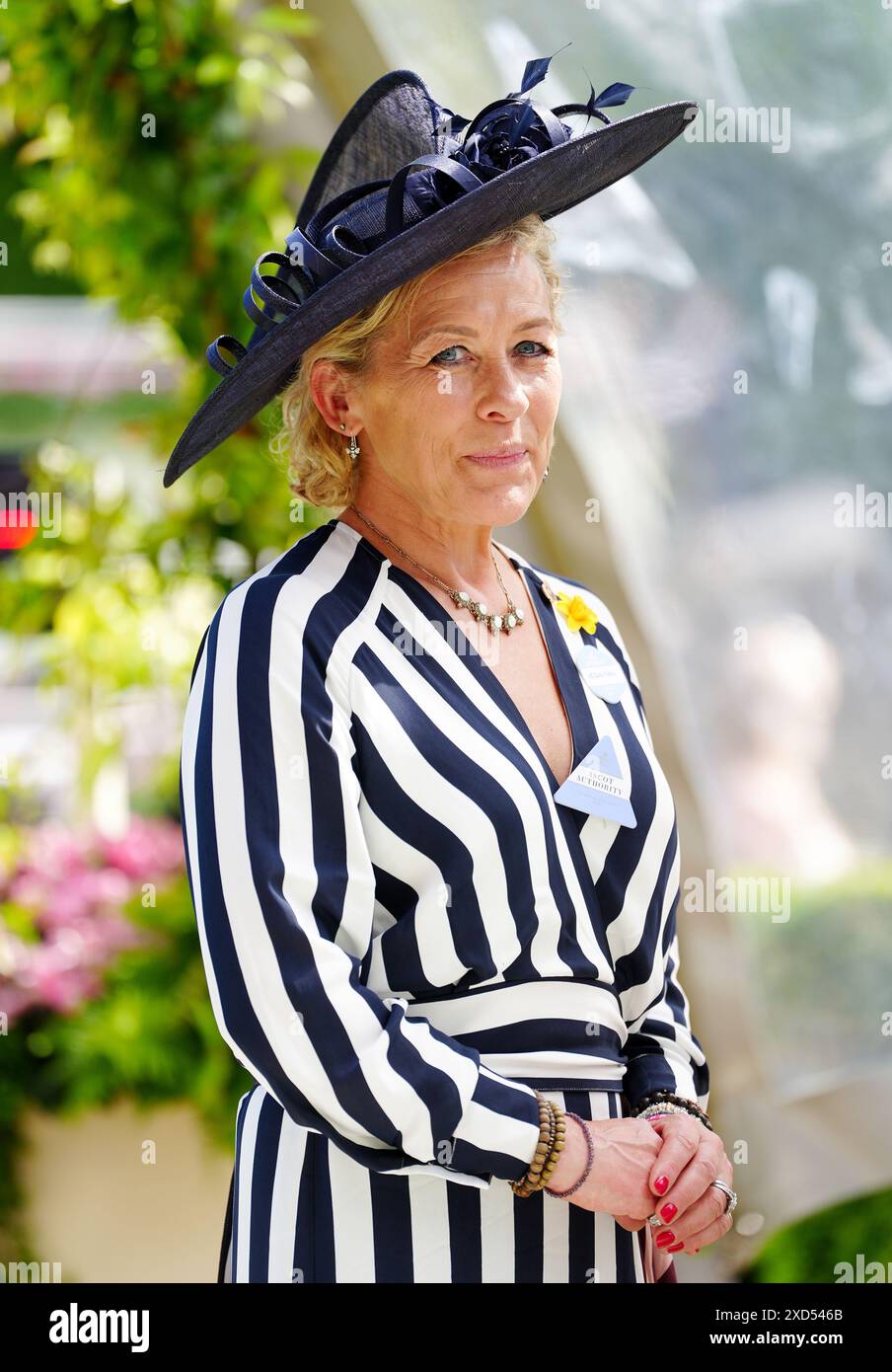 Presenter Sarah Beeny during day three of Royal Ascot at Ascot ...