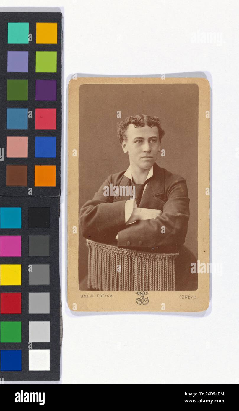 Portrait of composer Karl (Charles) Weinberger (1861–1939 ...