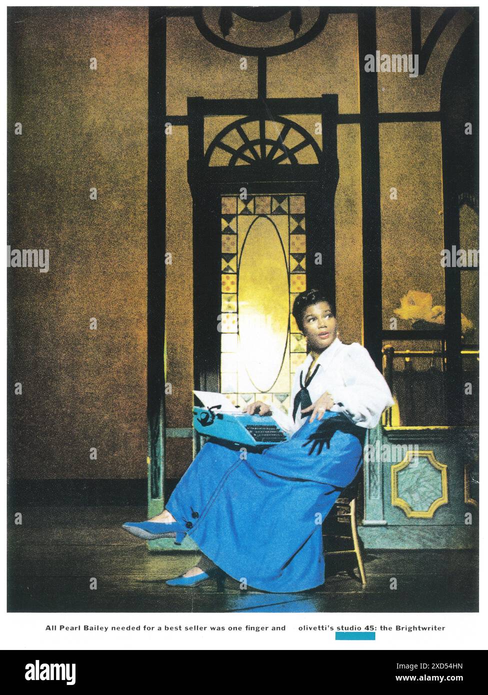 Olivetti typewriter poster hi-res stock photography and images - Alamy