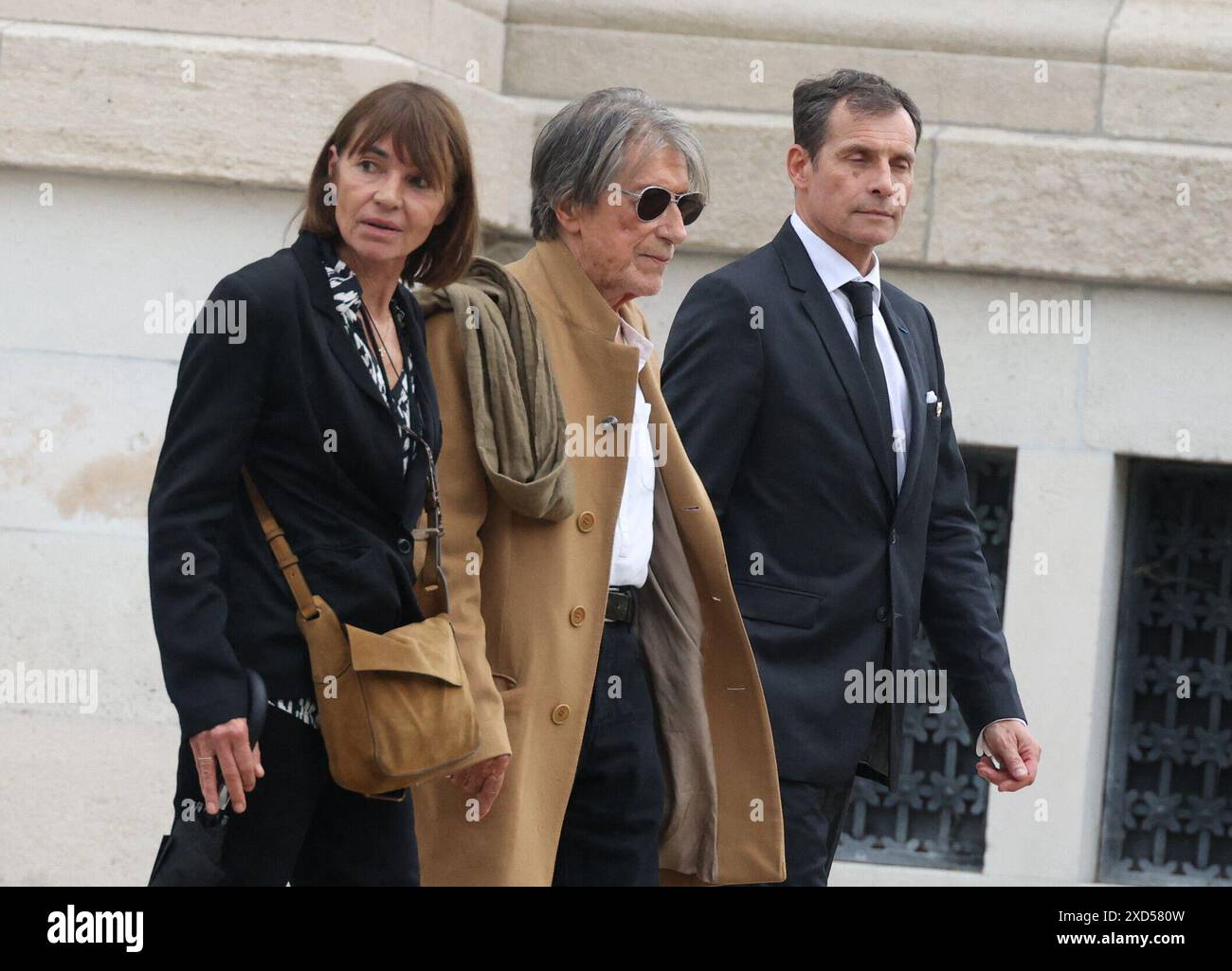 Paris, France. 20th June, 2024. Jacques Dutronc and Sylvie Duval ...
