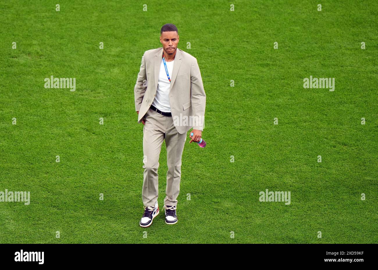 Denmark's Mathias Zanka Jorgensen ahead of the UEFA Euro 2024 match at ...