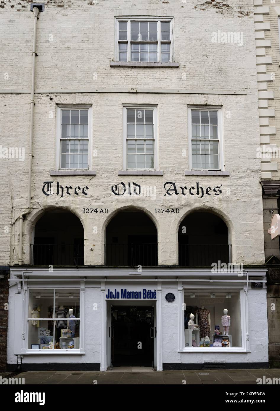 The Three Old Arches, Bridge Street, Chester, Cheshire, England, UK ...