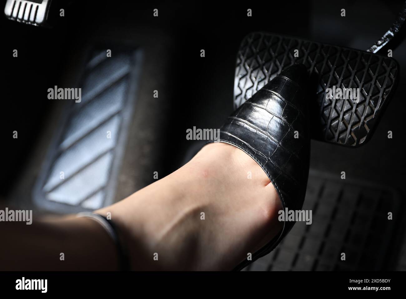 High heel car hi-res stock photography and images - Alamy