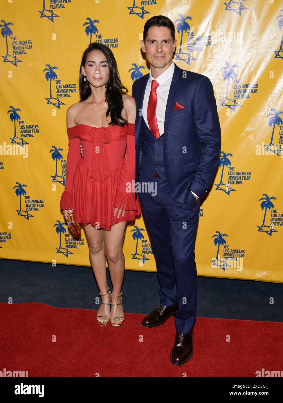 June 19, 2024, Beverly Hills, California, USA: Cherie Jimenez and Sean ...