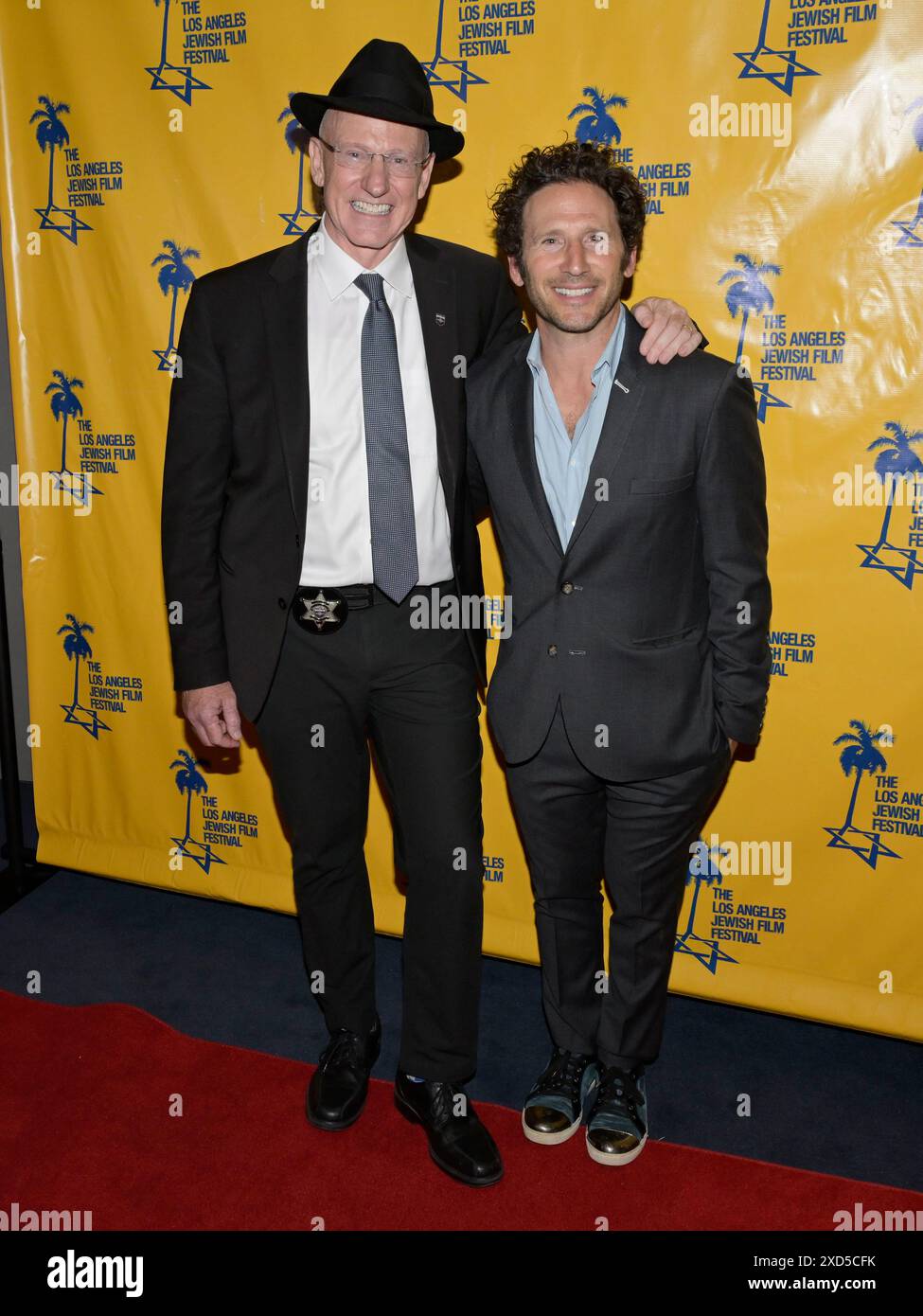June 19, 2024, Beverly Hills, California, USA: Salvador Litvak and Mark ...