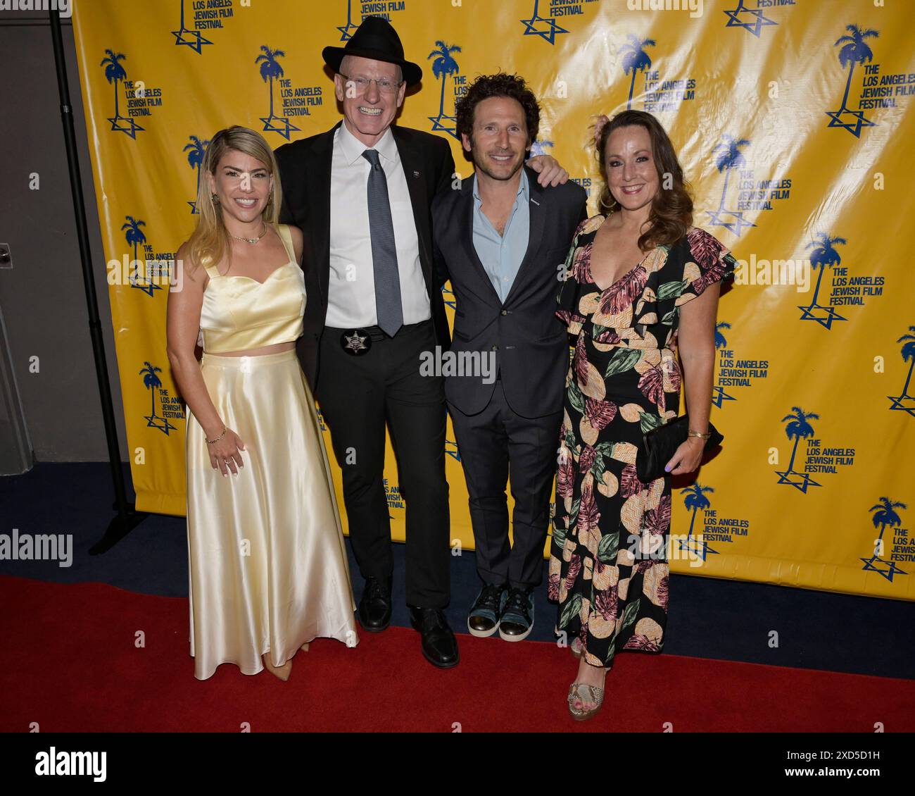 June 19, 2024, Beverly Hills, California, USA: (L-R) Lee Broda ...