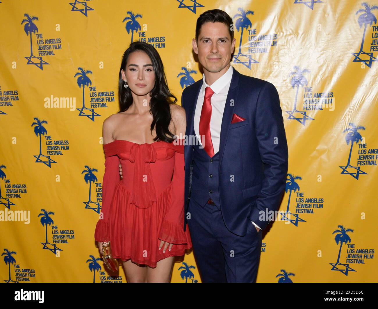 June 19, 2024, Beverly Hills, California, USA: Cherie Jimenez and Sean ...