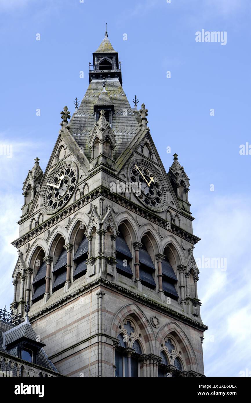 Chester Town Hall Clock Tower, Northgate Street, Chester, Cheshire ...