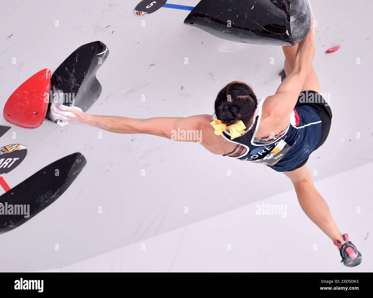 Budapest, Hungary. 20th June, 2024. Kim Jain of South Korea competes ...