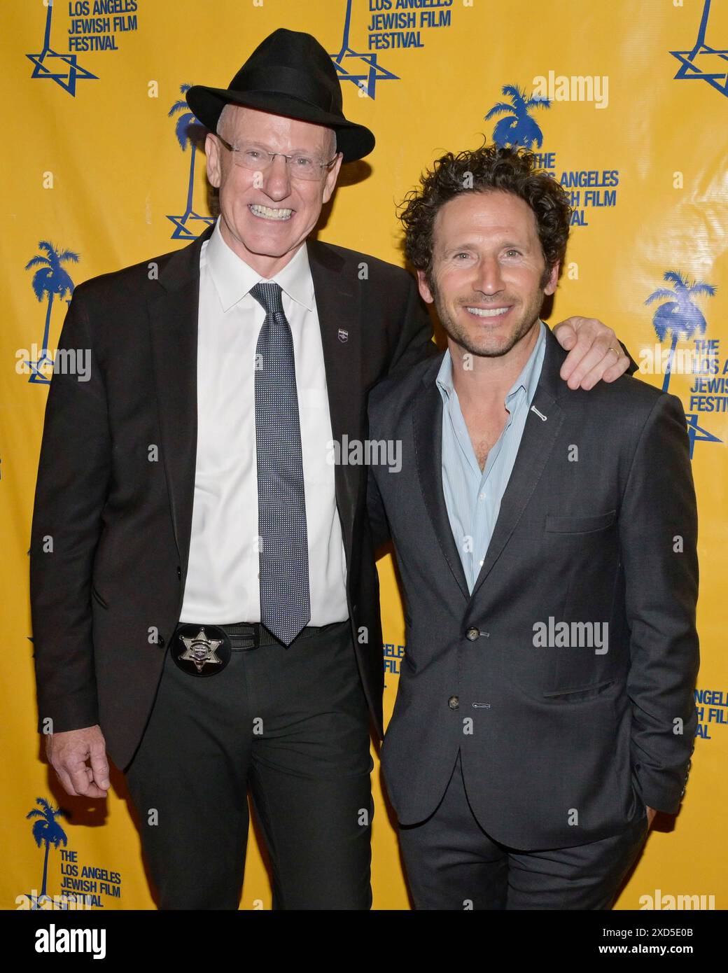 June 19, 2024, Beverly Hills, California, USA: Salvador Litvak and Mark ...