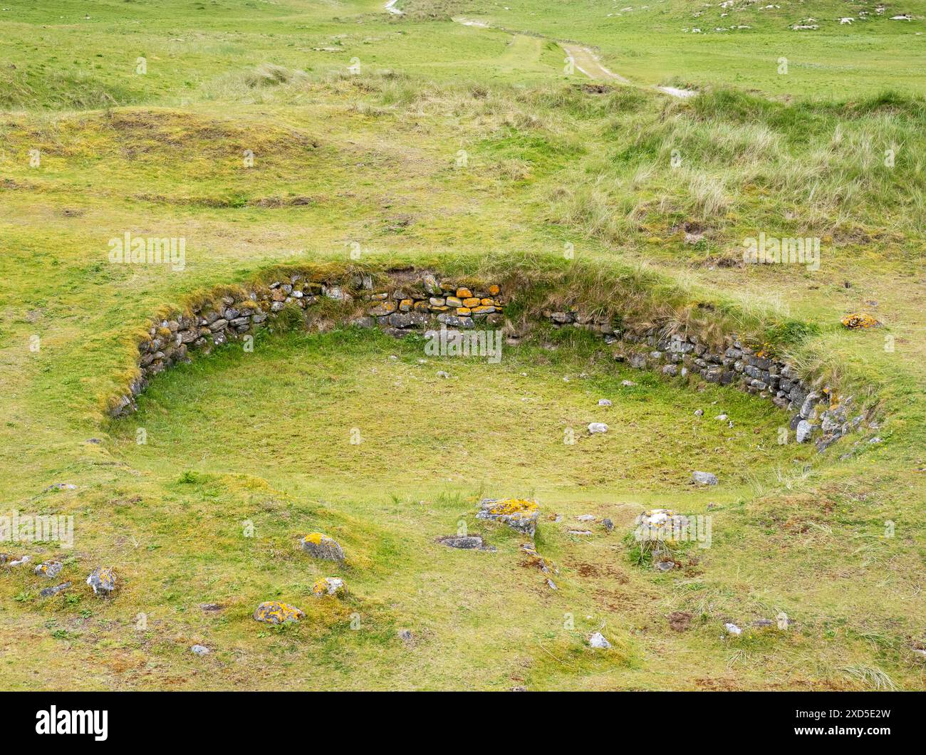Cladh Hallan Roundhouses on the west coast of South Uist, Outer ...