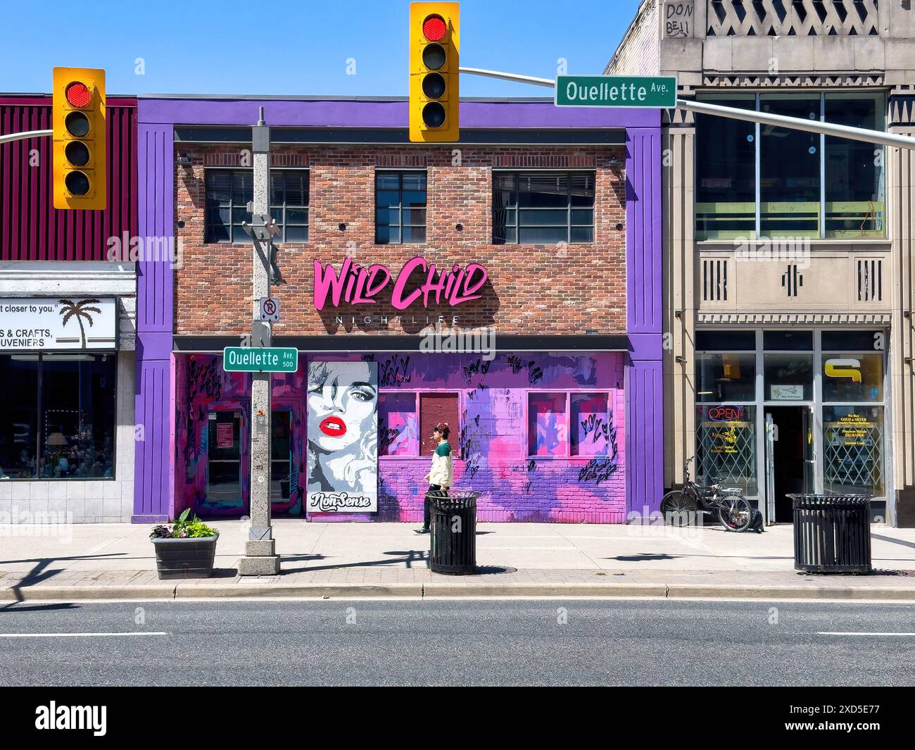 Ouellette st hi-res stock photography and images - Alamy