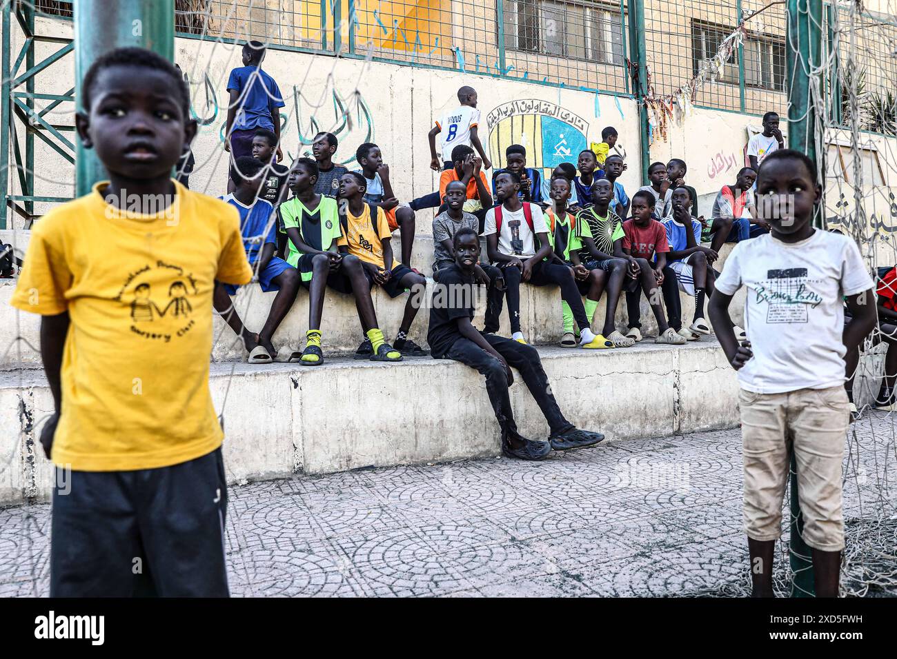 Football academy egypt hi-res stock photography and images - Alamy