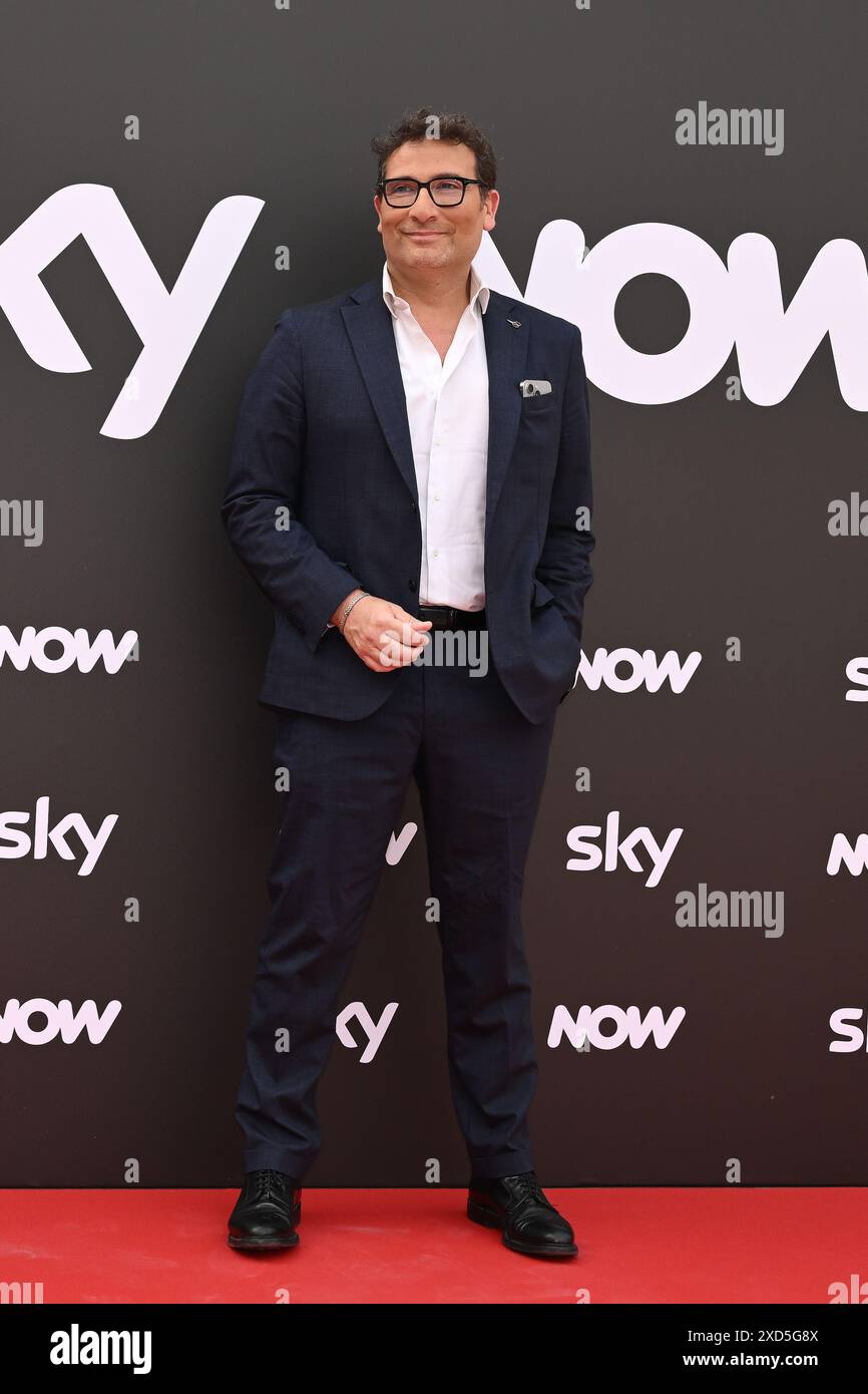 Alessio Viola is attending the Photocall SKY Program at Barberini ...