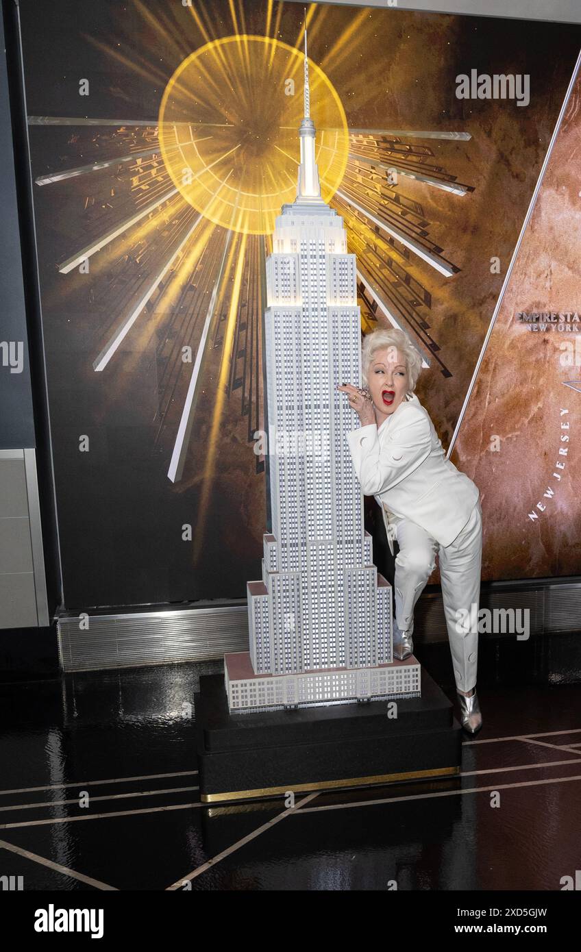 Cyndi lauper farewell tour hi-res stock photography and images - Alamy