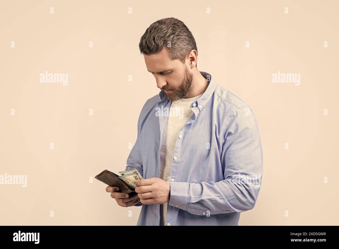 man pay salary banknotes. photo of man pay salary. man pay salary ...