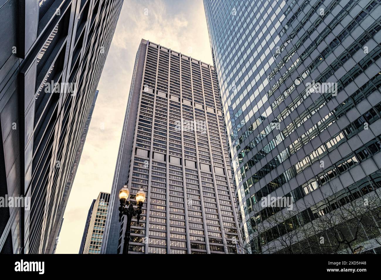 skyscraper in metropolis city. city downtown with skyscraper. office ...