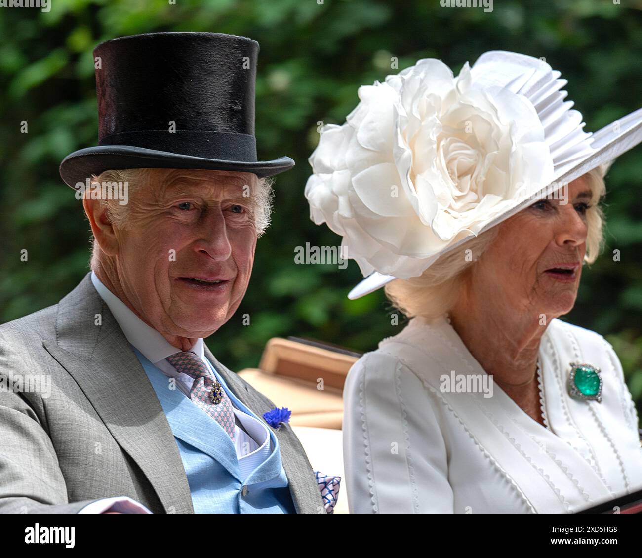 Royal ascot 2024 king charles hi-res stock photography and images - Alamy