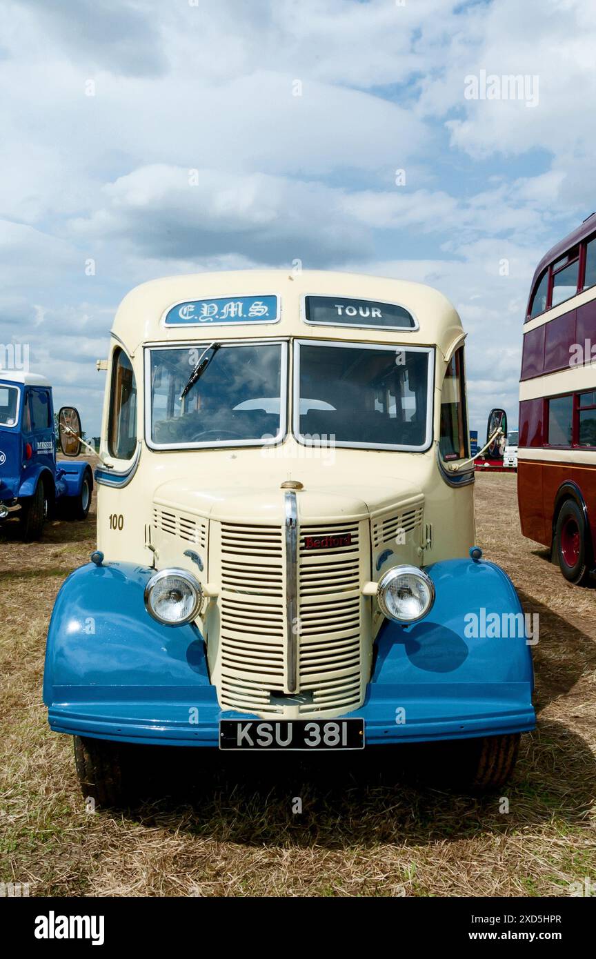 A classic coach in East Yorkshire's heritage fleet. The coach is a ...