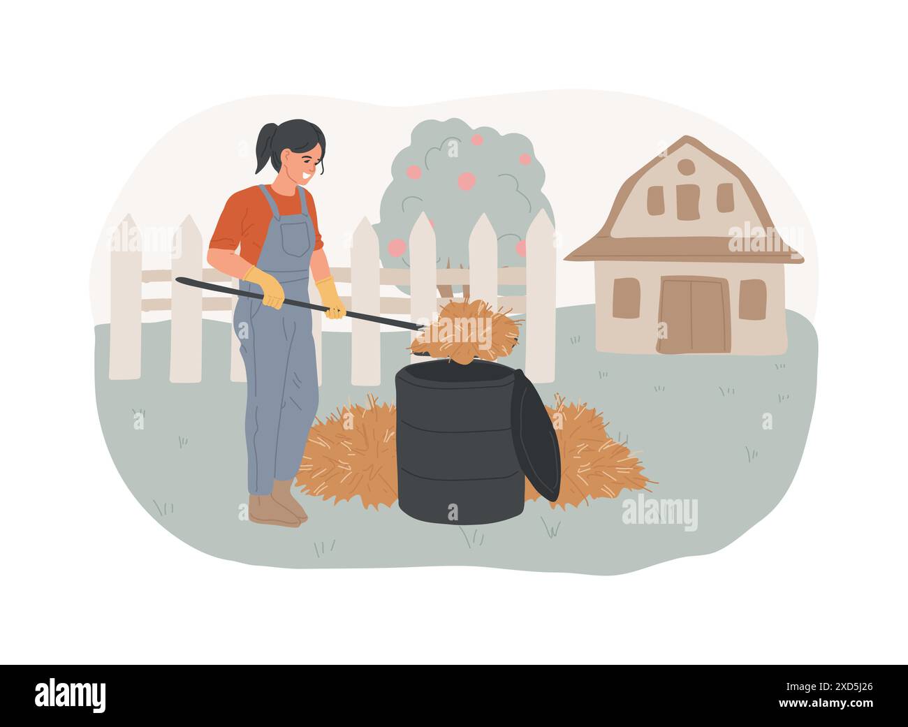 Compost Isolated Cartoon Vector Illustrations Stock Vector Image And Art