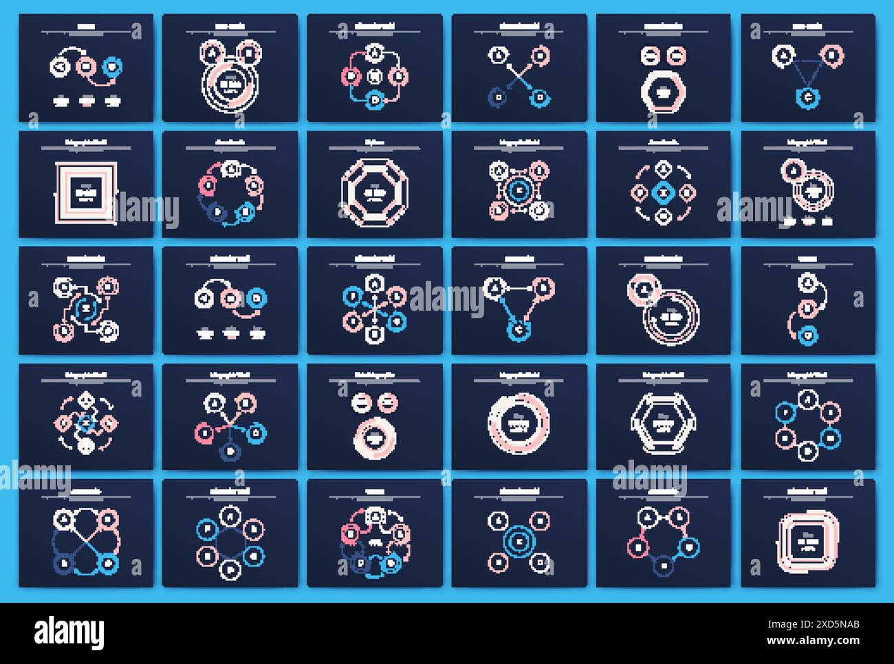 Vector graphics infographics with mobile phone. Template for creating ...