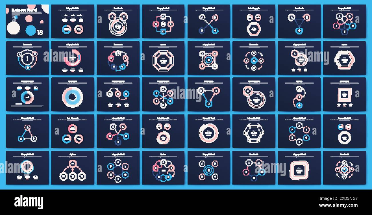 Vector graphics infographics with mobile phone. Template for creating ...