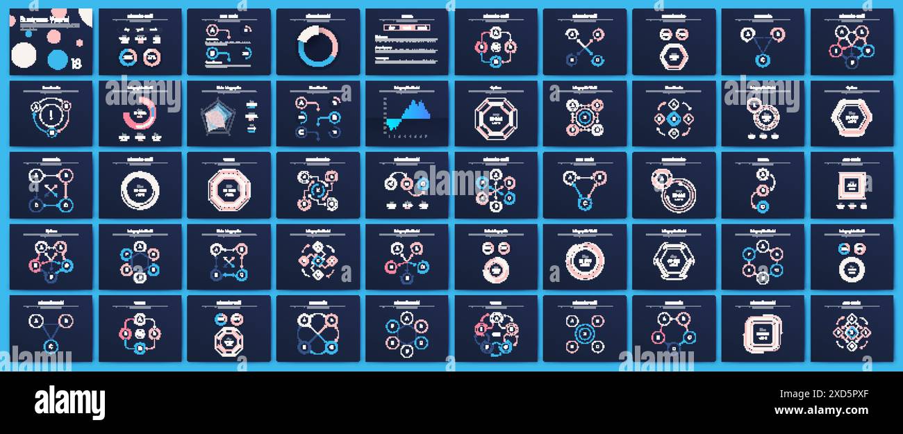 Vector graphics infographics with mobile phone. Template for creating ...