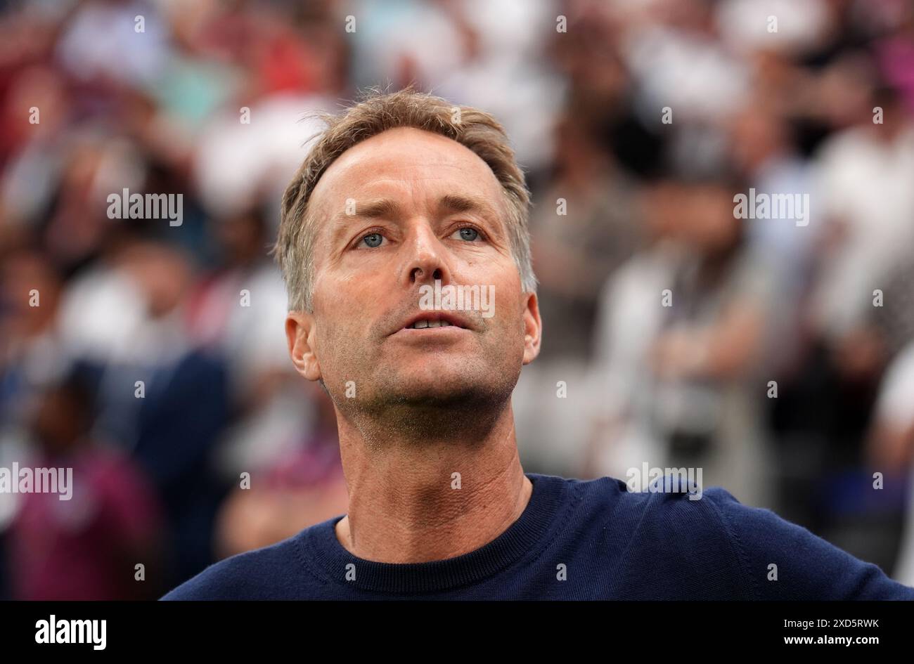 Denmark manager Kasper Hjulmand during the UEFA Euro 2024 match at the ...