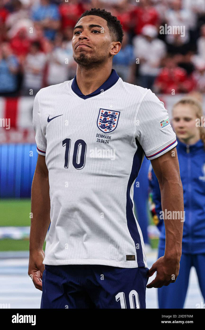 FRANKFURT, GERMANY - JUNE 20: Jude Bellingham of England during the ...