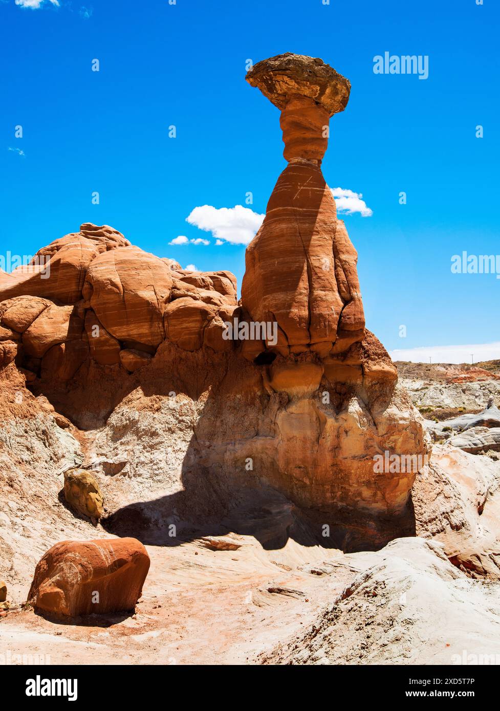 Paria Rimrocks Toadstool Hoodoos located in Grand Staircase-Escalante ...