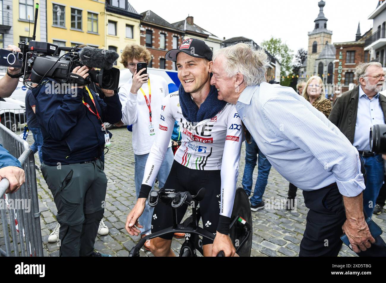 Binche, Belgium. 20th June, 2024. Belgian Tim Wellens of UAE Team ...