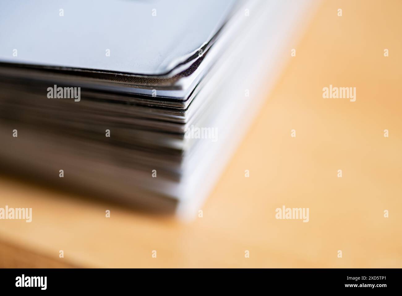 Stacks of paper documents magazines hi-res stock photography and images ...