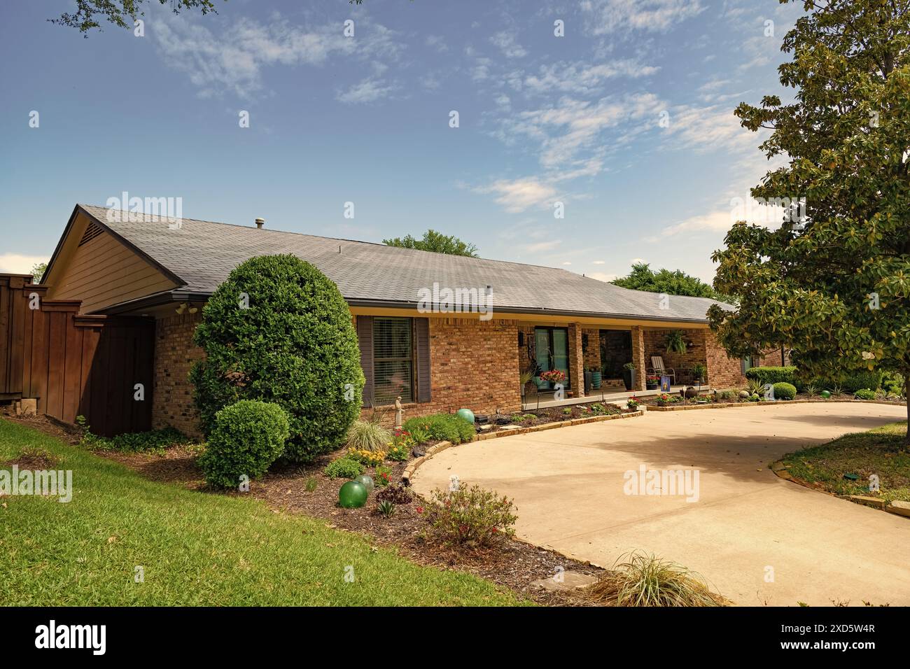 suburban house architecture. modern cottage house. architecture concept ...