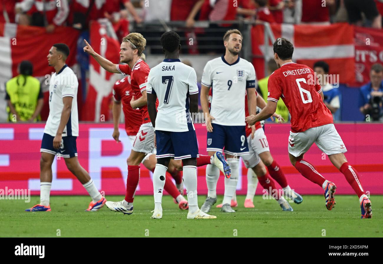 20 June 2024, Hesse, Frankfurt/M.: Soccer, UEFA Euro 2024, European ...