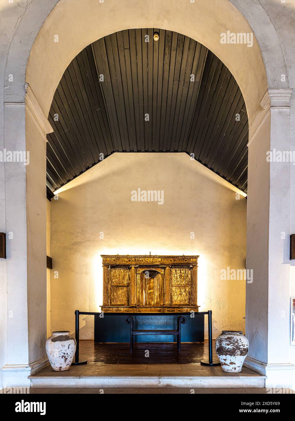 View of the Castro Marim Castle in Castro Marim Village in Algarve ...